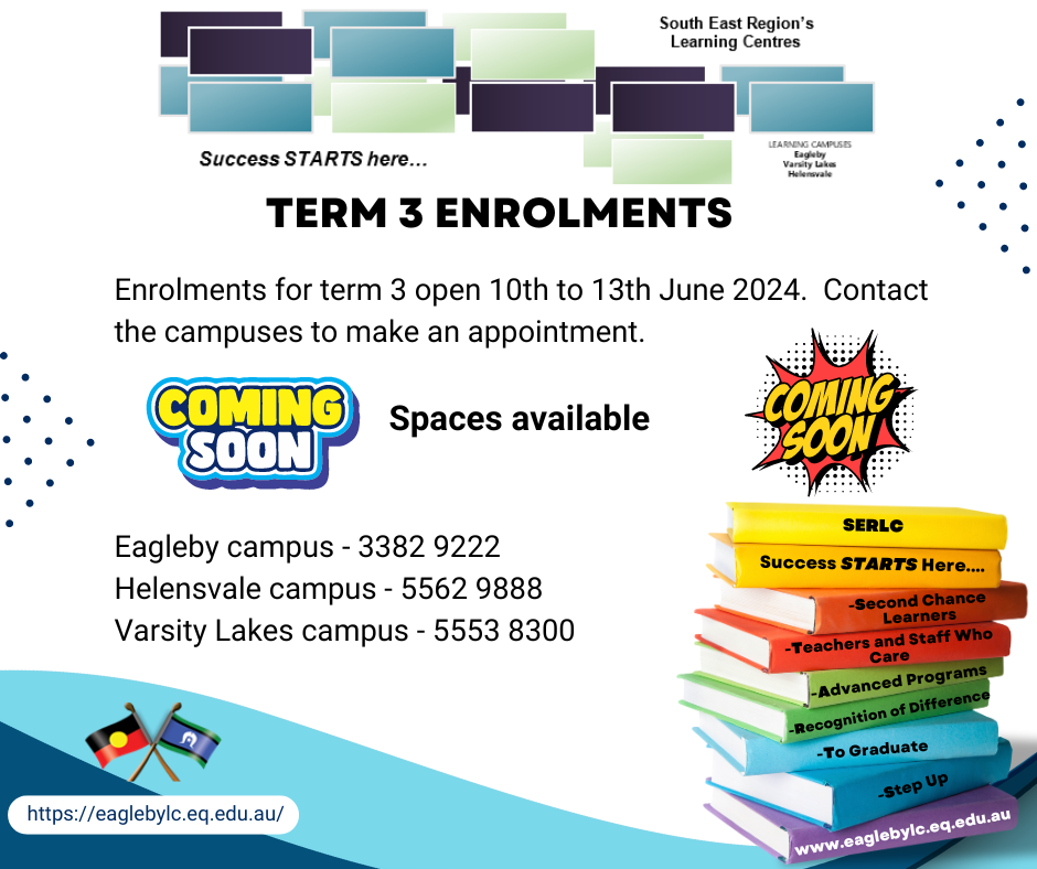 Term 3 Enrolments